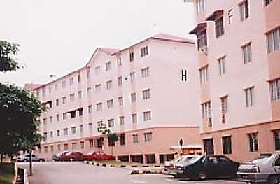 Auction 3-Bedroom Apartment Unit in Taman Bunga Raya Selangor for RM14350