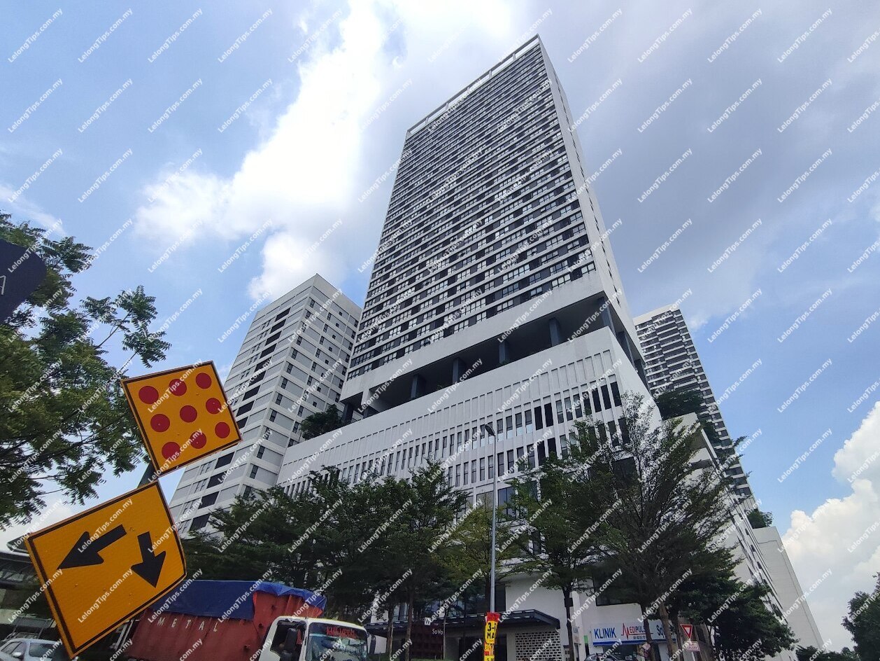 Auction Dataran Prestij Service Apartment (Sq Where) [Completed in 2019; Link bridge to Kampung ...