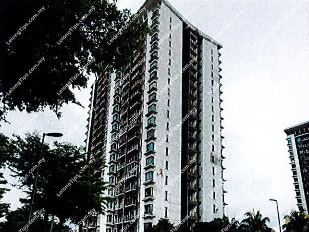 Auction Mutiara Condominium in Taman Larkin Perdana Johor for RM550000