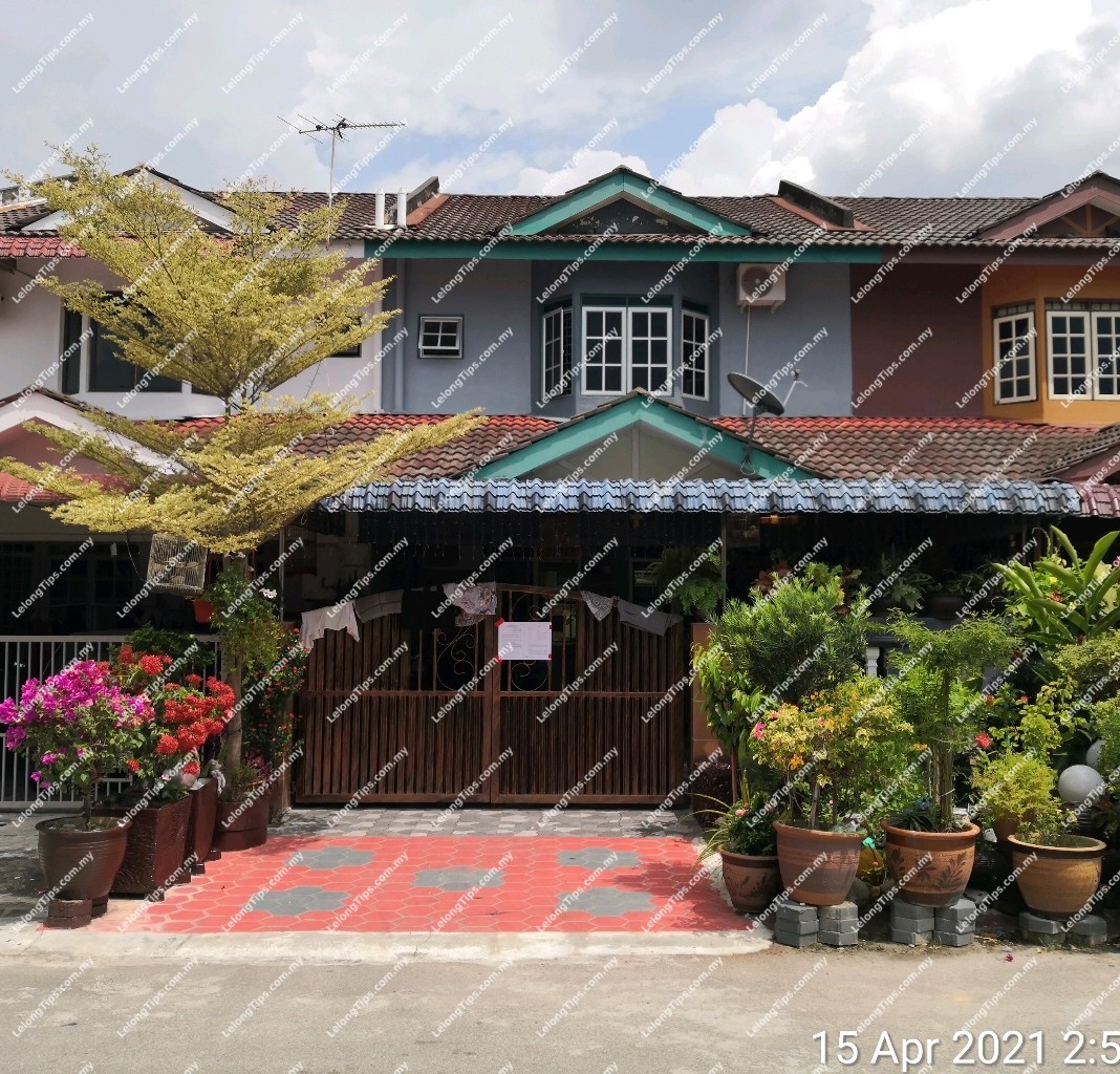 Auction 1 Storey Terrace House in Taman Bercham Jaya Perak for RM150000