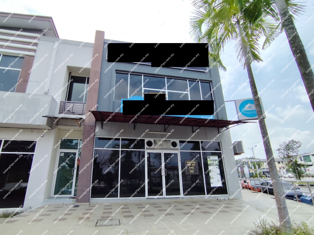 Auction 2 Storey Shop Office in Bukit Katil Melaka for RM1080000