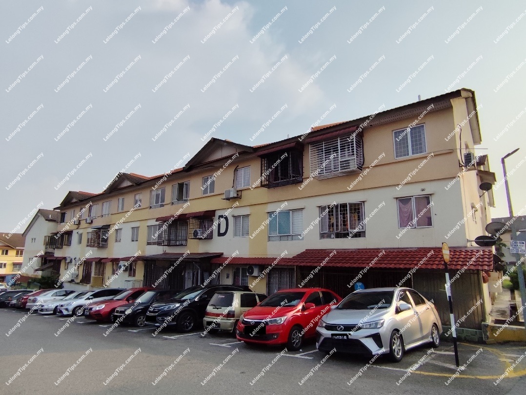 Auction Apartment in Taman Bunga Raya Selangor for RM85000