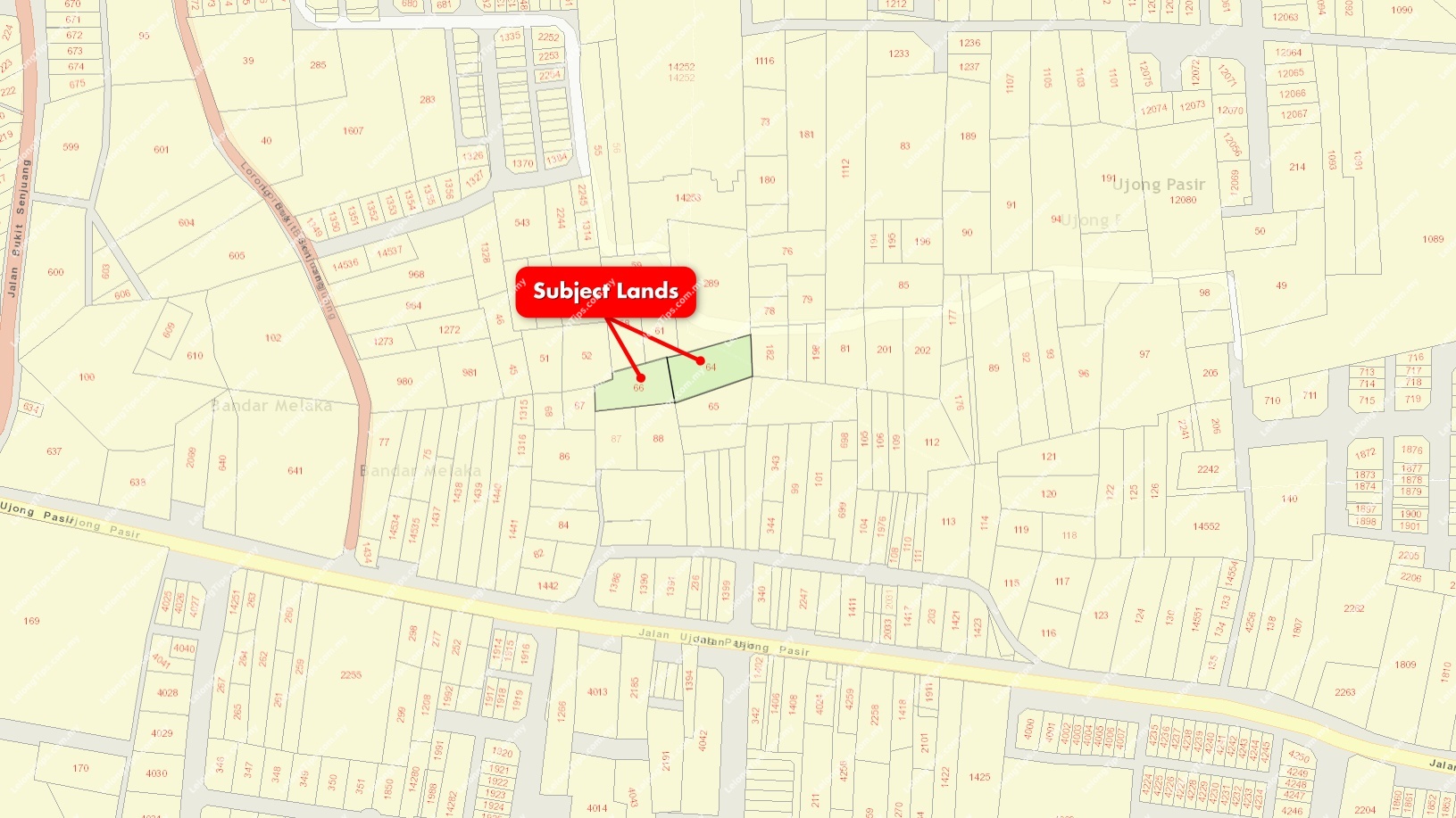 [Road accessible] Lands Selling at En Bloc Basis [6 min to Mahkota ...