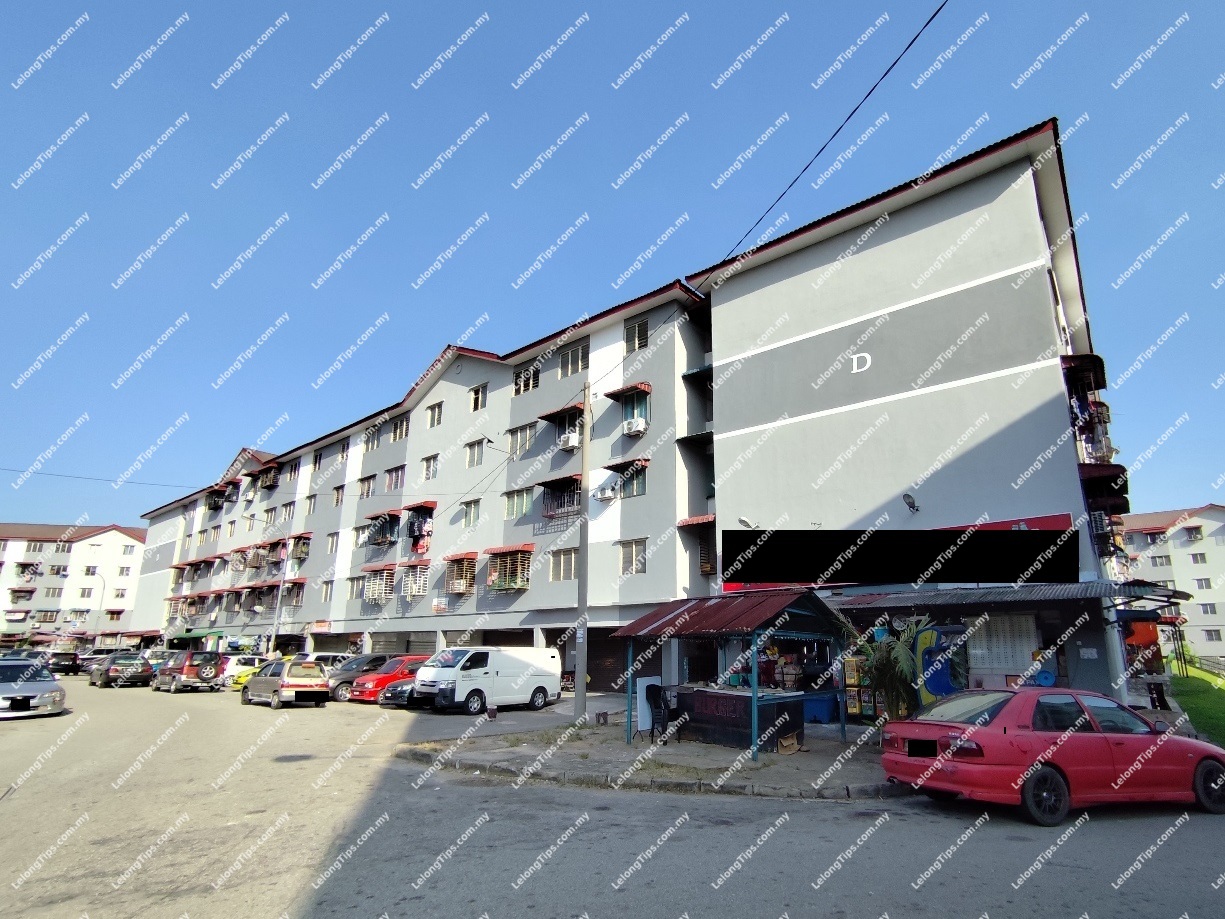 Auction Apartment in Taman Bunga Raya Selangor for RM65100