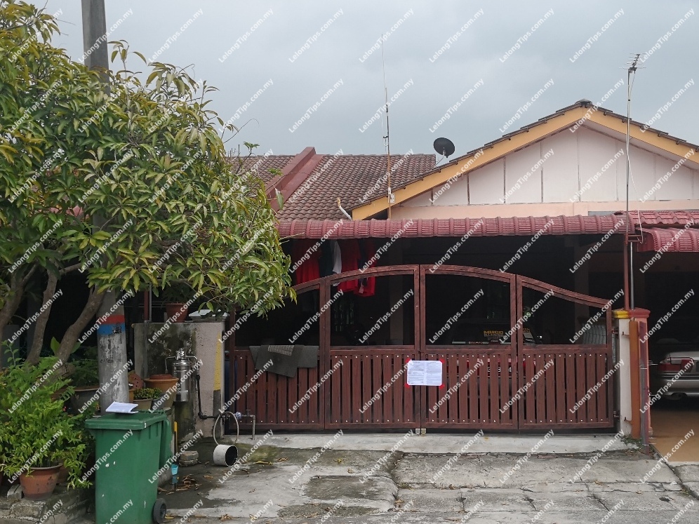 Lelong Auction 1 Storey Terrace House in Port Klang Selangor for RM290000